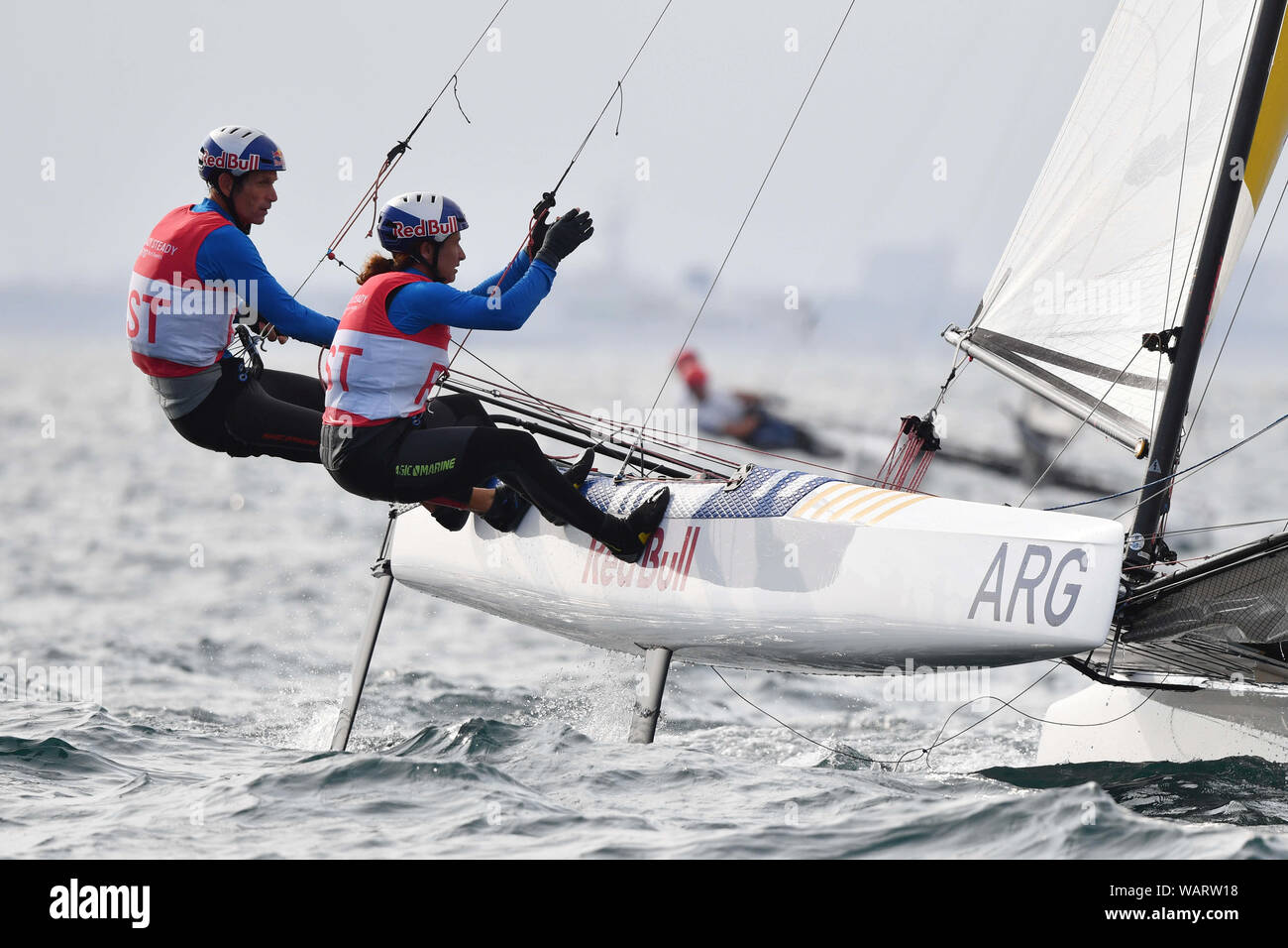 Kanagawa, Japan. Credit: MATSUO. 21st Aug, 2019. Carranza Saroli ...