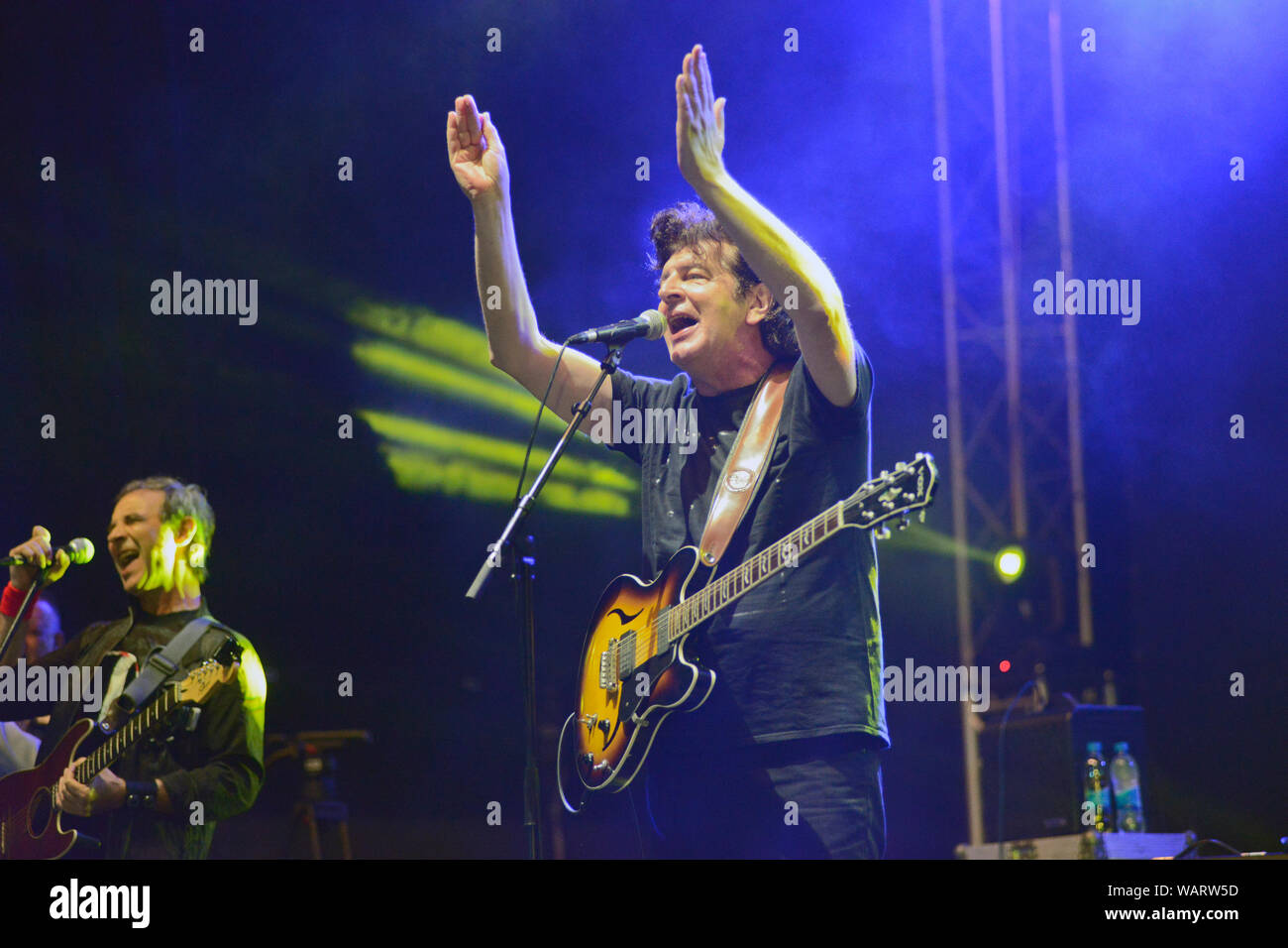 Momcilo Bajagic, from serbian band Bajaga i Instruktori Stock Photo - Alamy