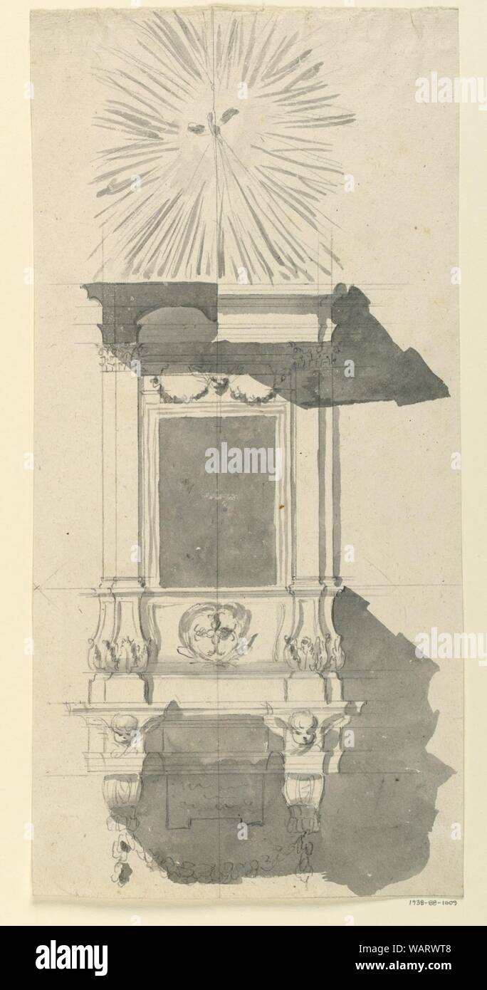 Drawing, Pulpit, 1775 Stock Photo - Alamy