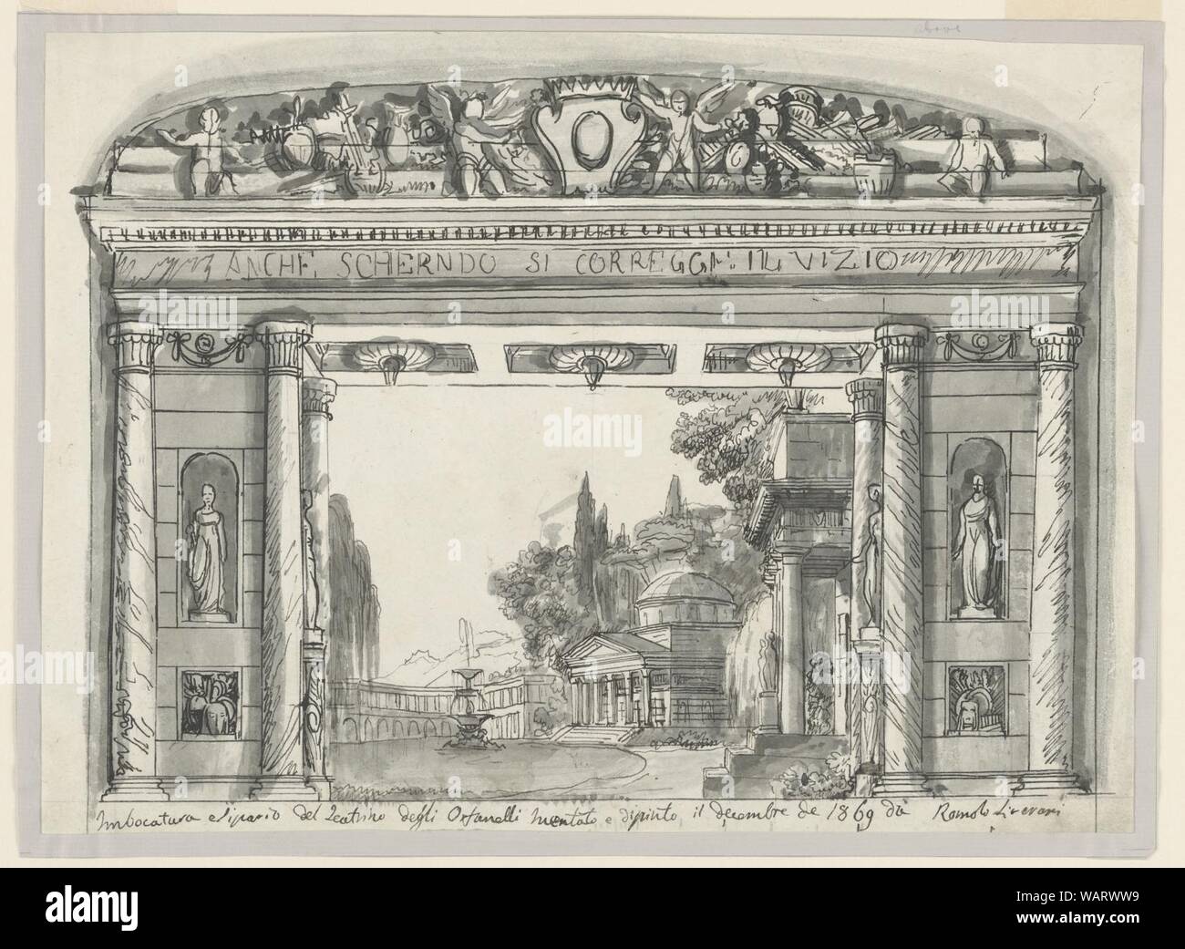 Proscenium theater hi-res stock photography and images - Alamy