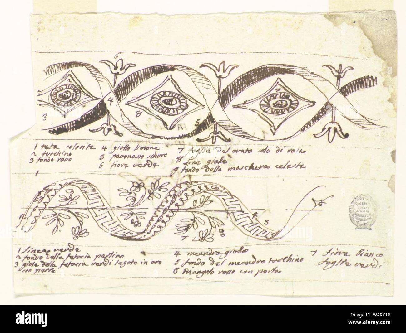 Verso sketch hi-res stock photography and images - Alamy