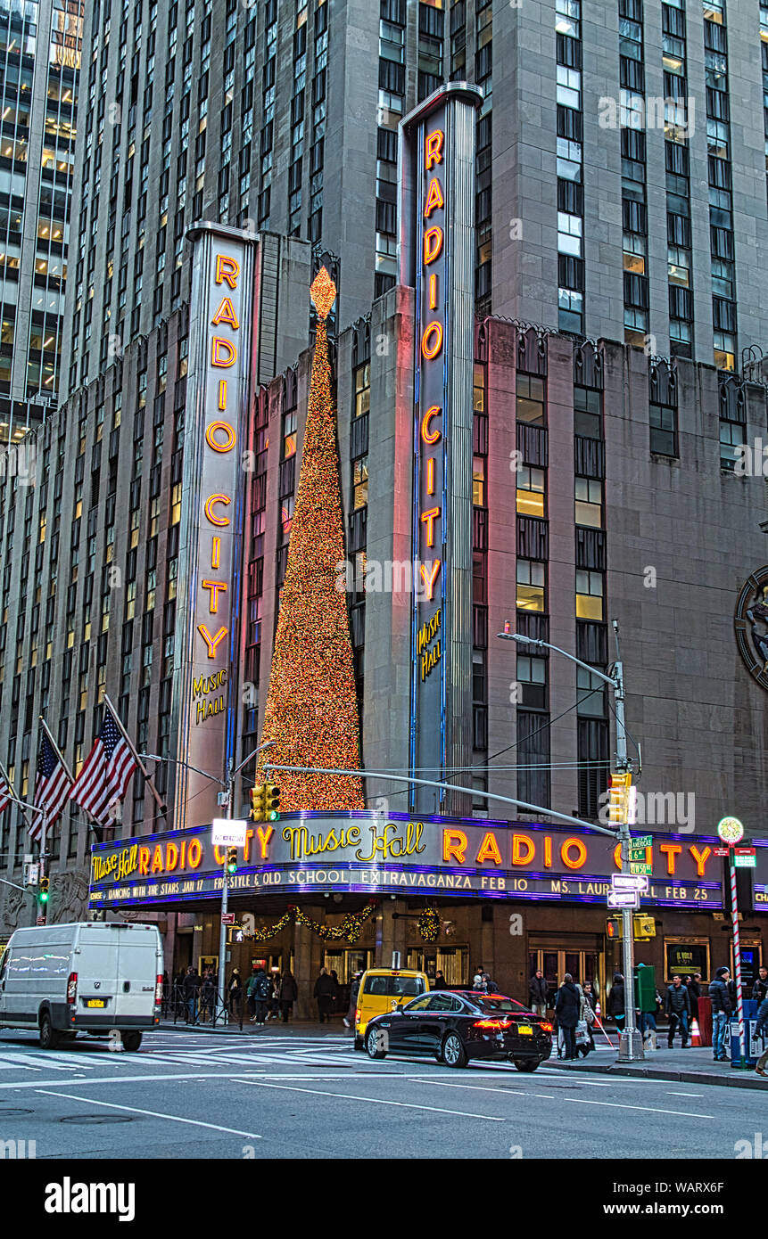 Radio City Music Hall Outside
