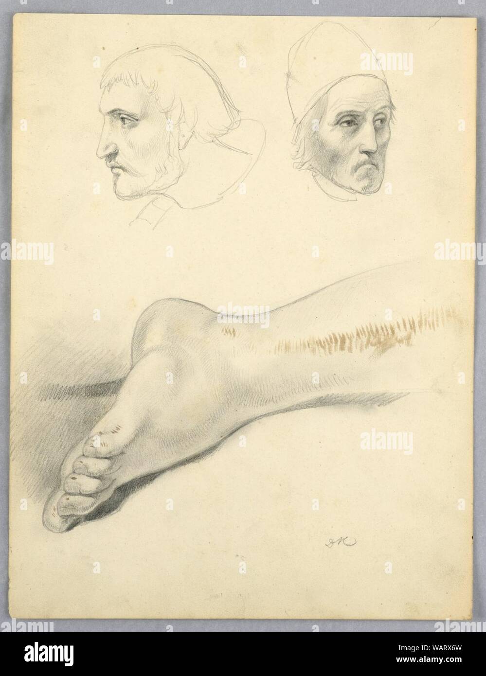 Drawing of foot hi-res stock photography and images - Alamy