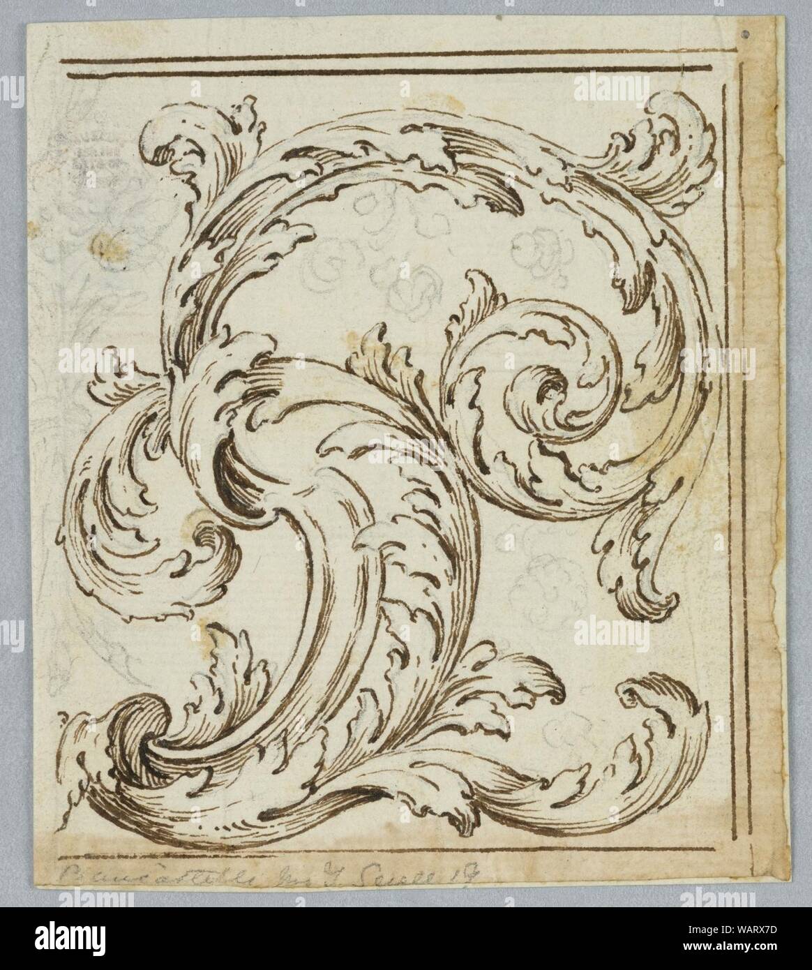 Rinceau hi-res stock photography and images - Alamy