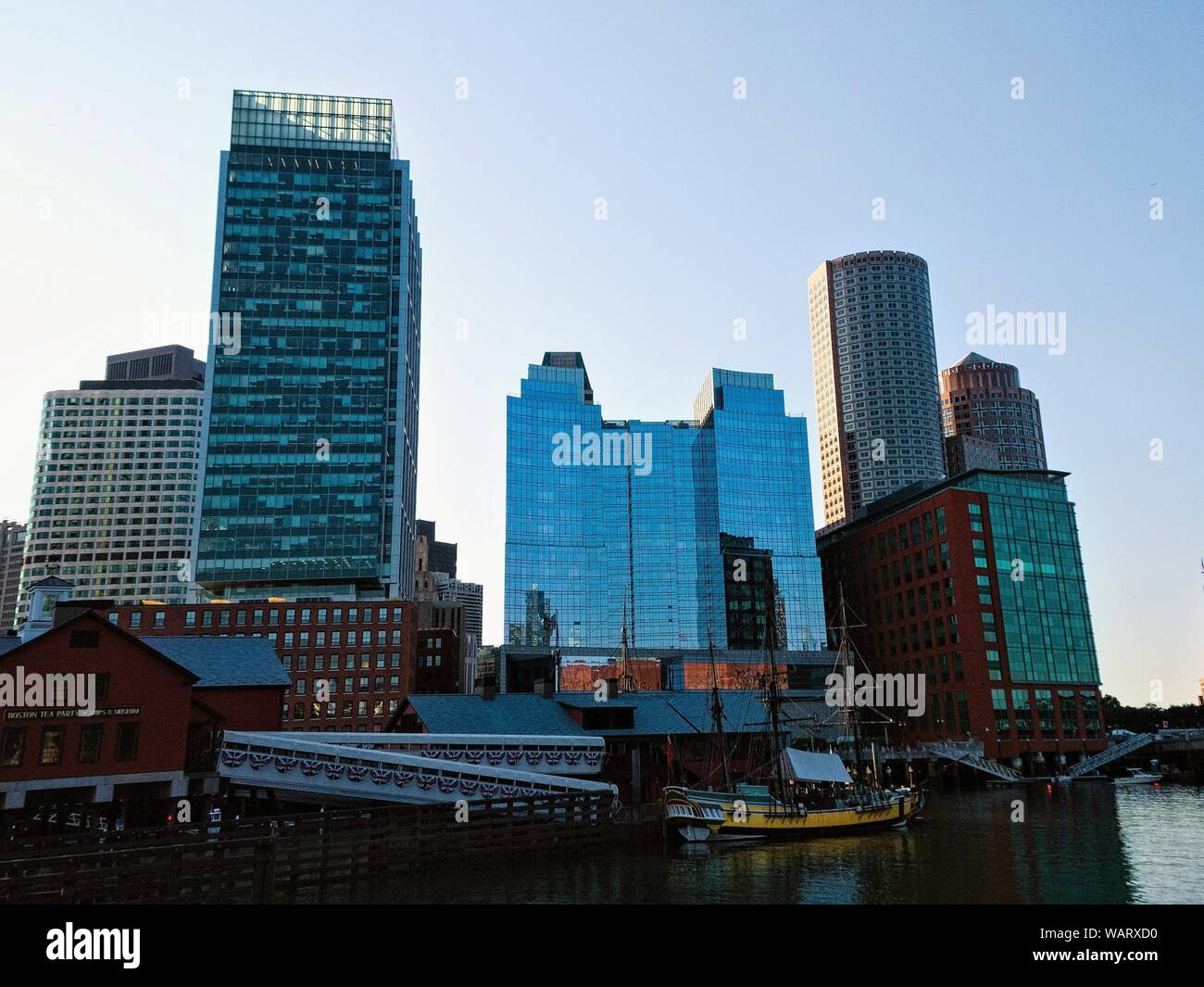 Boston waterfront downtown from hi-res stock photography and images - Alamy