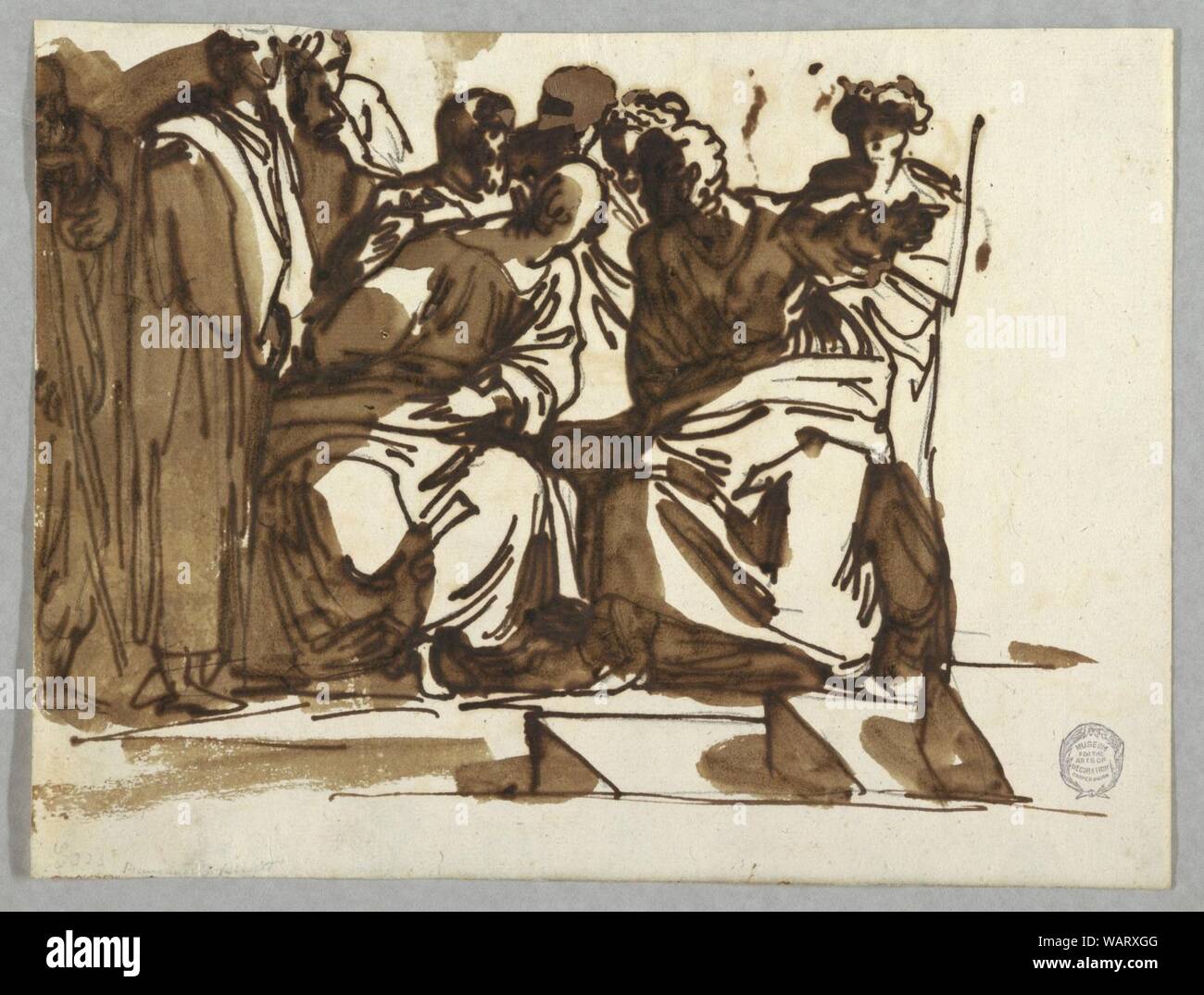 Saint paul preaching hi-res stock photography and images - Alamy