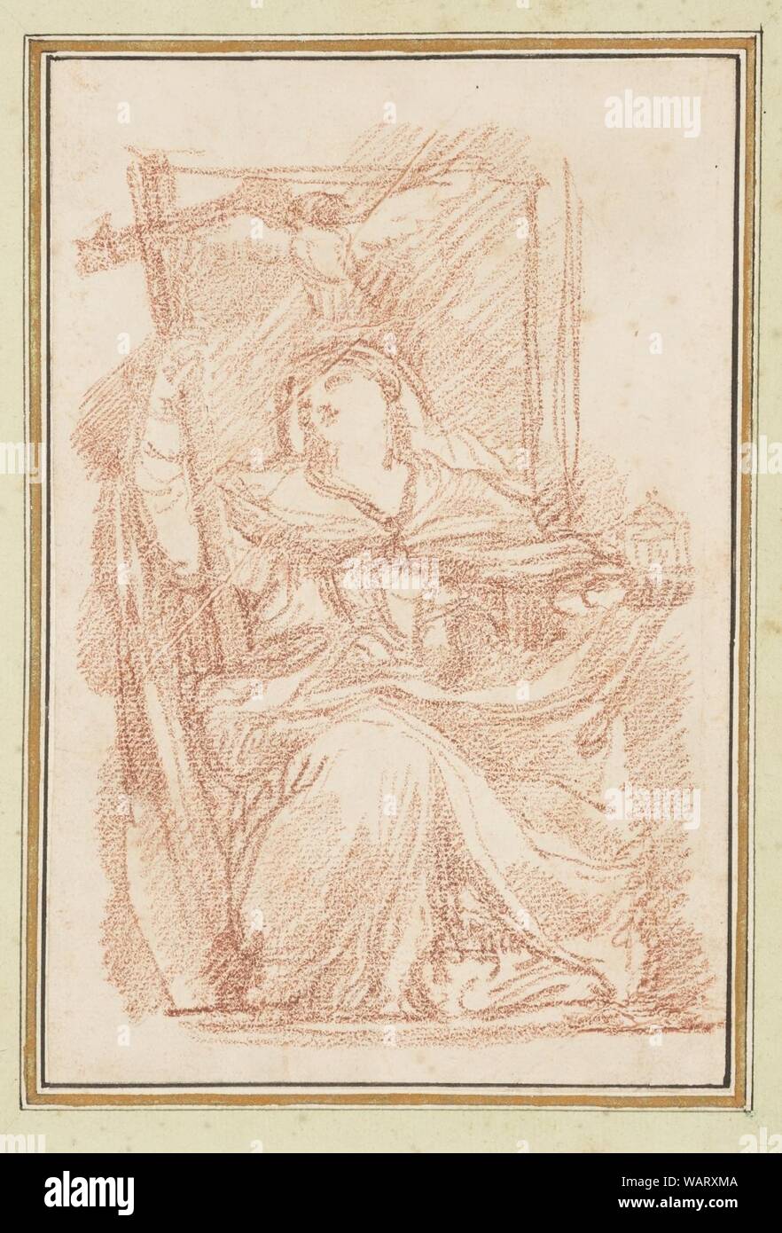 Seated female figure hi-res stock photography and images - Alamy