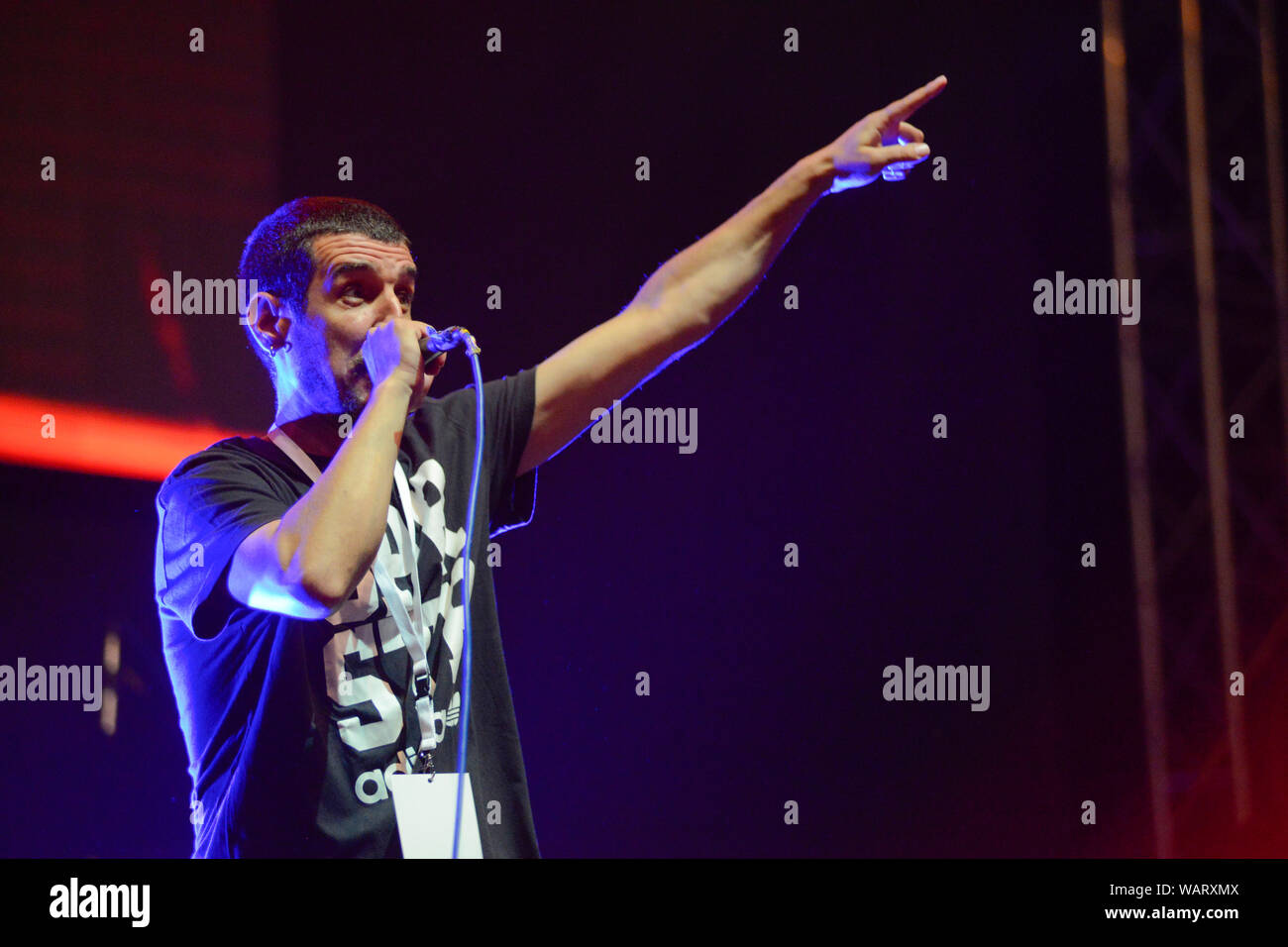 Dedduh (Dejan Dedovic), from Montenegrin hip-hop duo Who See Stock ...