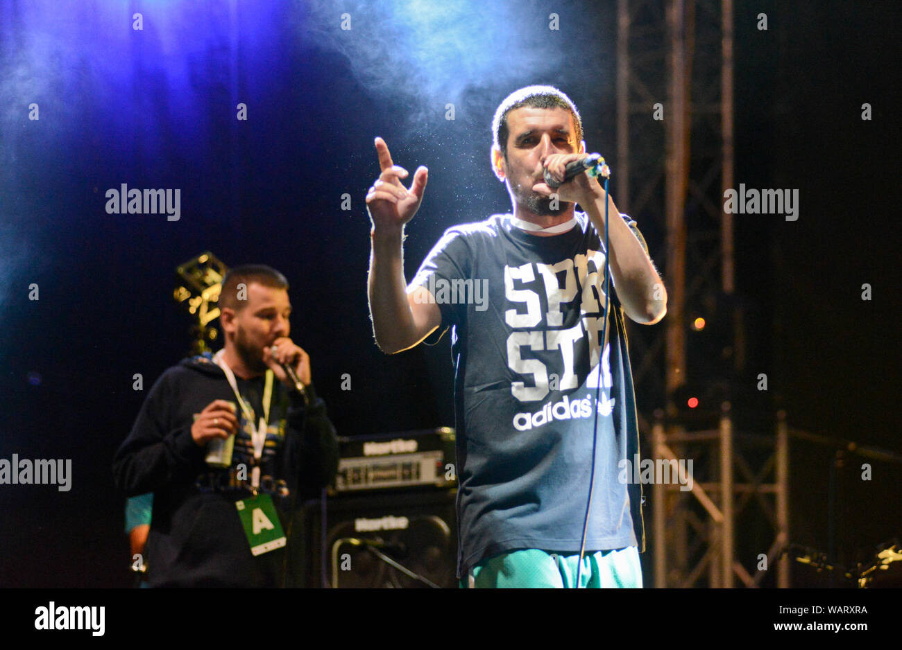 Dedduh (Dejan Dedovic) and Noyz (Mario Đorđević), from Montenegrin hip ...