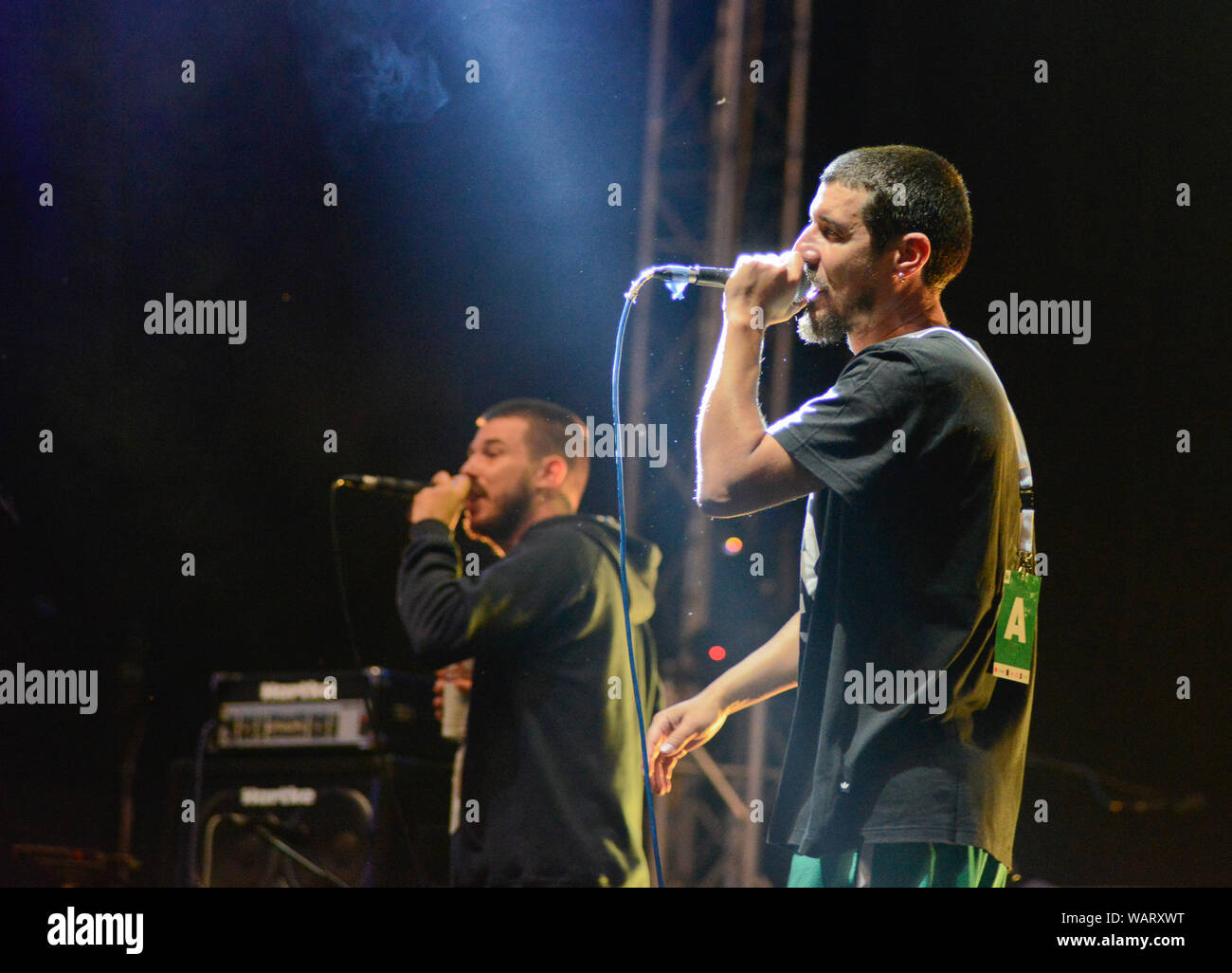 Dedduh (Dejan Dedovic) and Noyz (Mario Đorđević), from Montenegrin hip ...