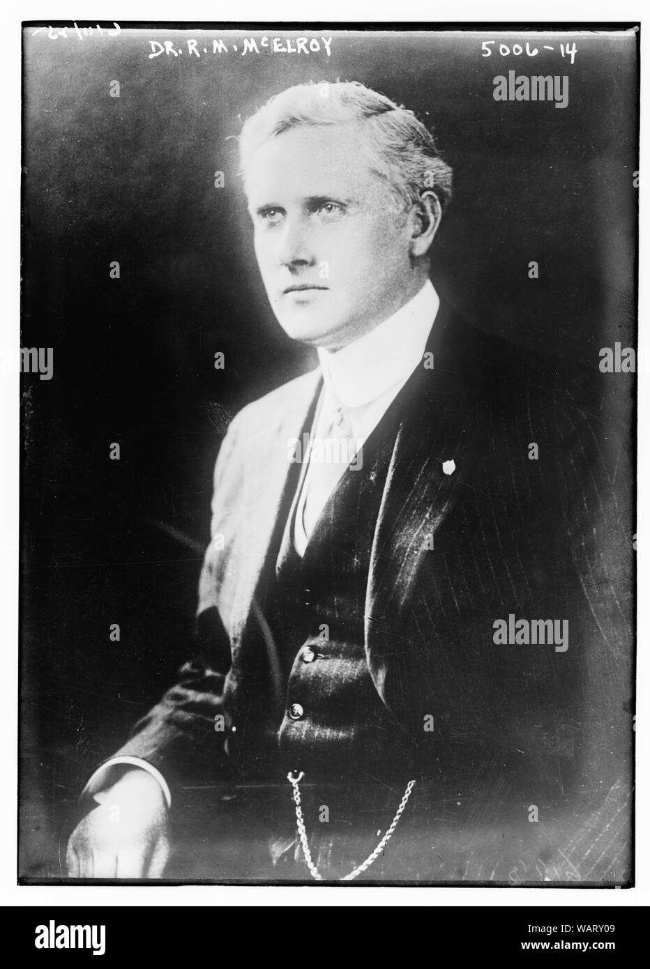 Dr. R.M. McElroy Stock Photo - Alamy