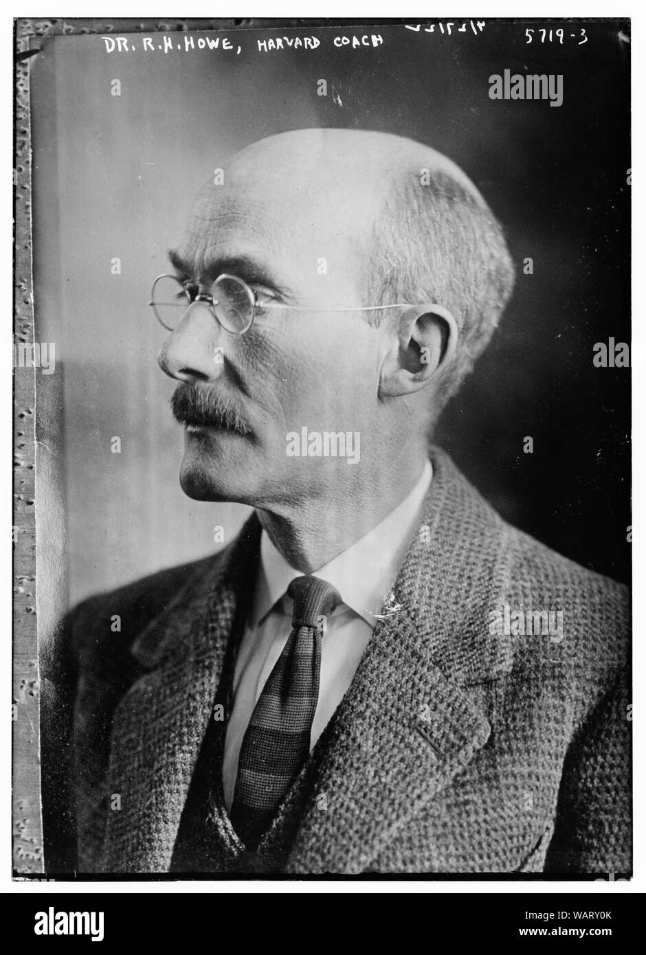 Dr. R.H. Howe, Harvard coach Stock Photo - Alamy