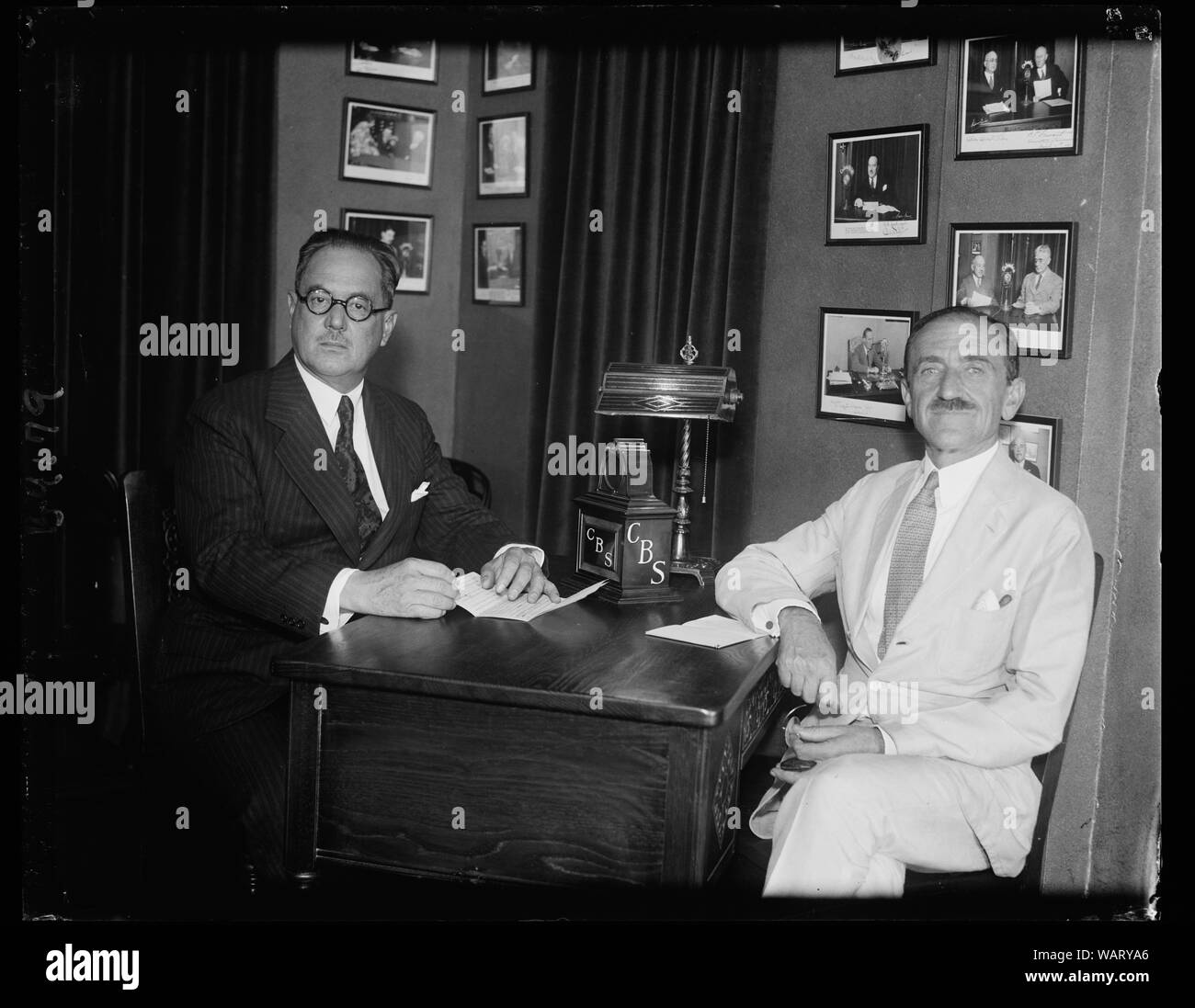 Dr. Rowe and San Domingo Minister Stock Photo - Alamy