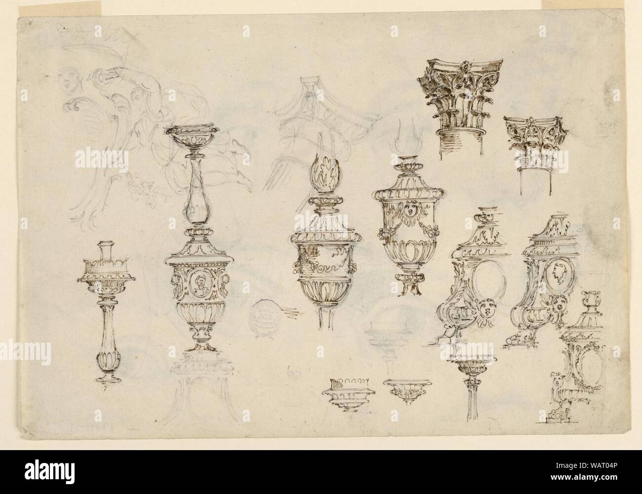 17th century sketches hi-res stock photography and images - Alamy