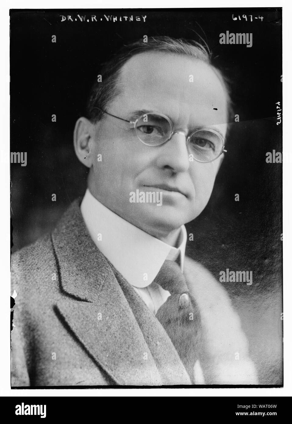 Dr. W.R. Whitney Stock Photo - Alamy