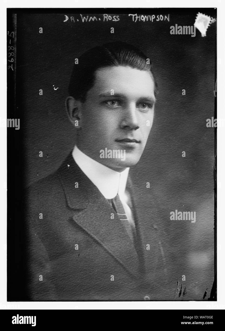 Dr. Wm. Ross Thompson Stock Photo - Alamy