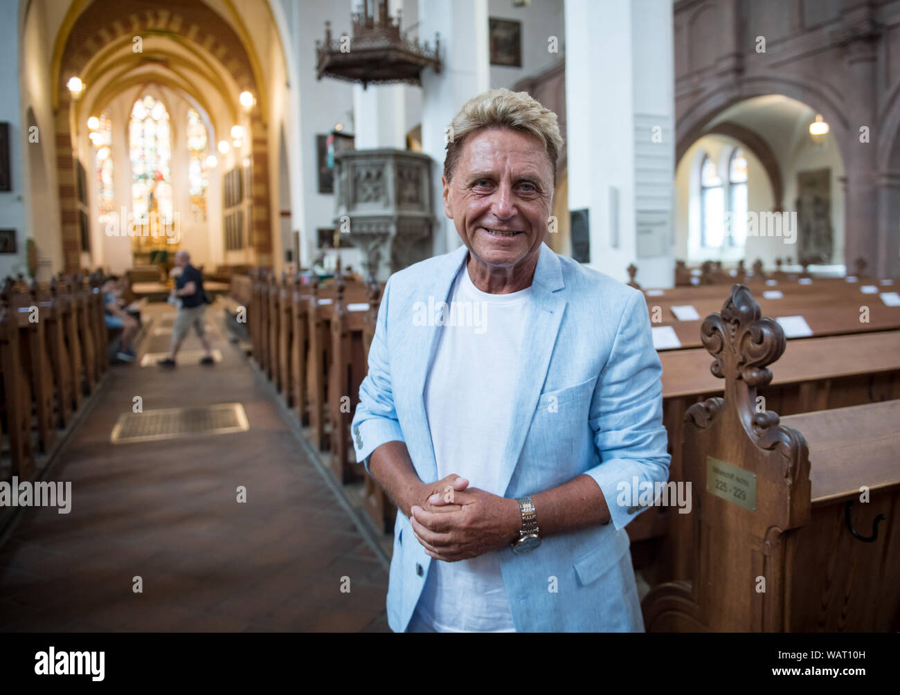 Leipzig, Germany. 30th July, 2019. Hans-Jürgen Beyer stands in the ...
