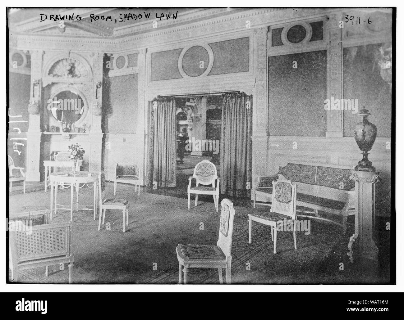 Drawing Room, Shadow Lawn Stock Photo - Alamy