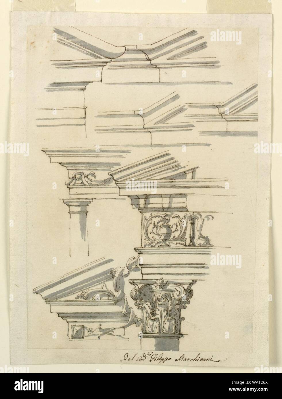 Entablatures hi-res stock photography and images - Alamy