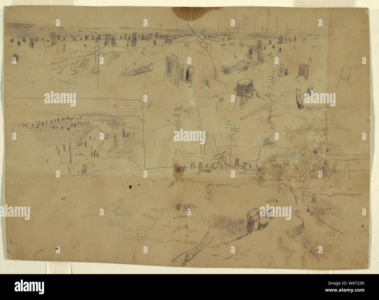 Battlefield drawing hi-res stock photography and images - Alamy