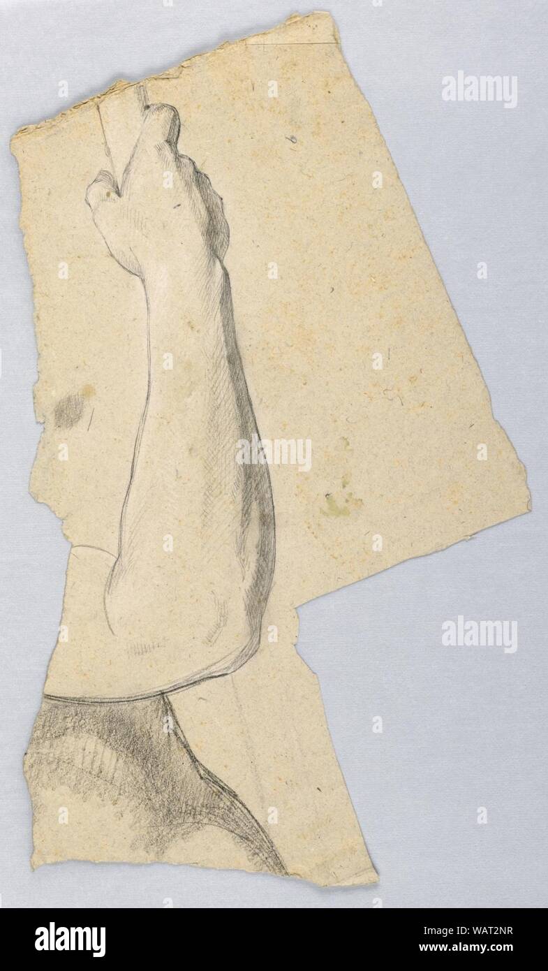 Drawing, Study for ‘Tribute Money‘, 1852 Stock Photo - Alamy