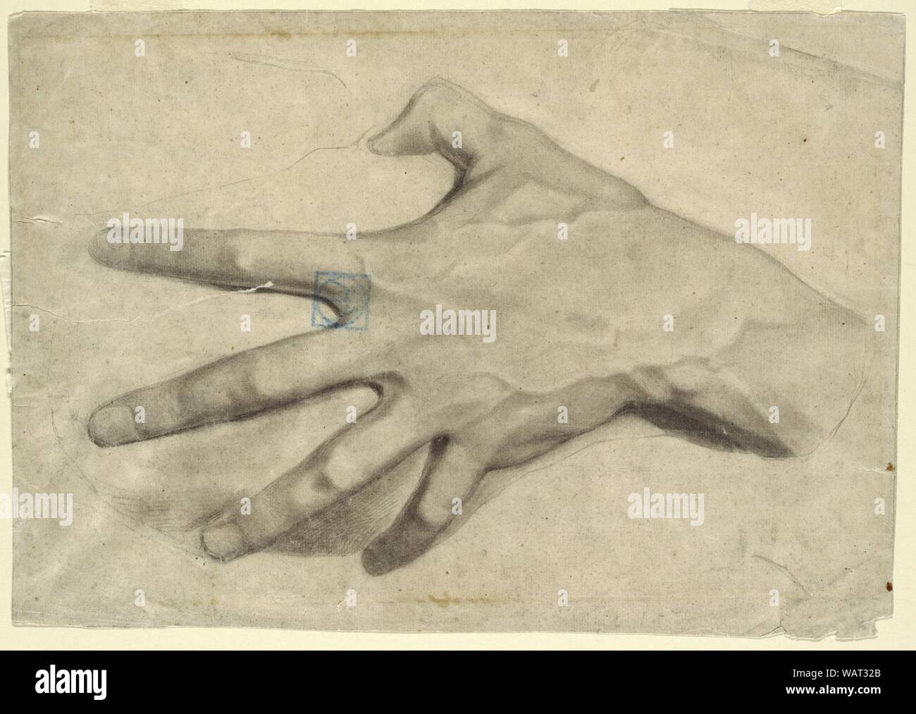 Drawing, Study of a Hand, 1881–92 Stock Photo - Alamy
