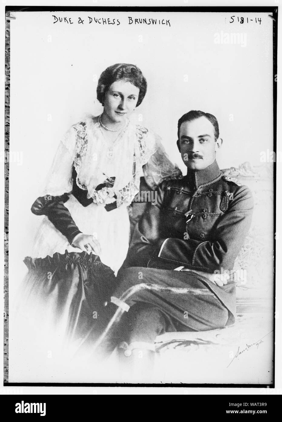 Duke of brunswick Black and White Stock Photos & Images - Alamy