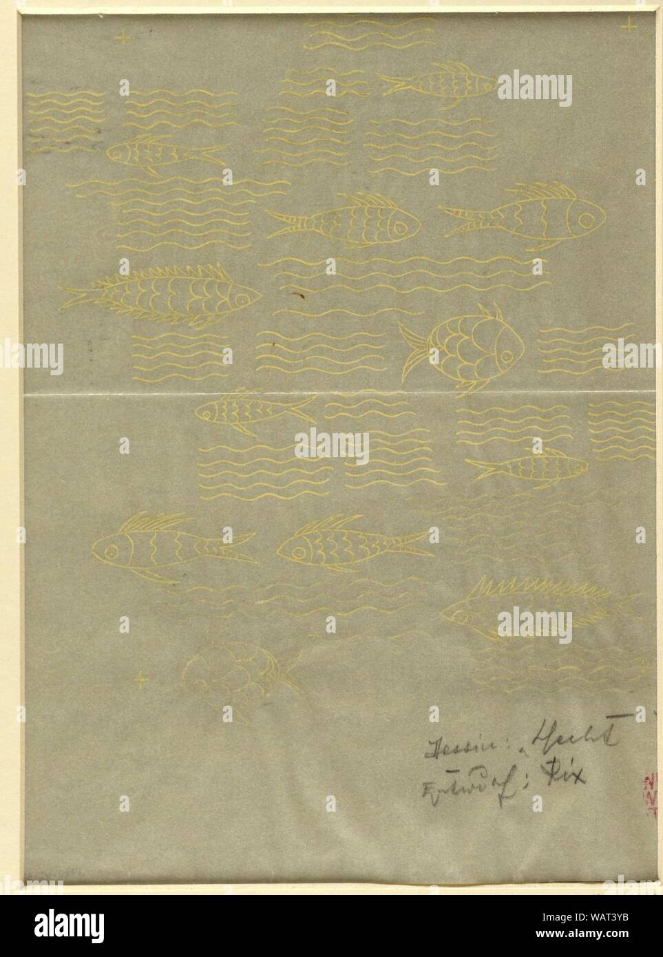 Drawing, Textile Design- Adria, 1910–11 Stock Photo - Alamy