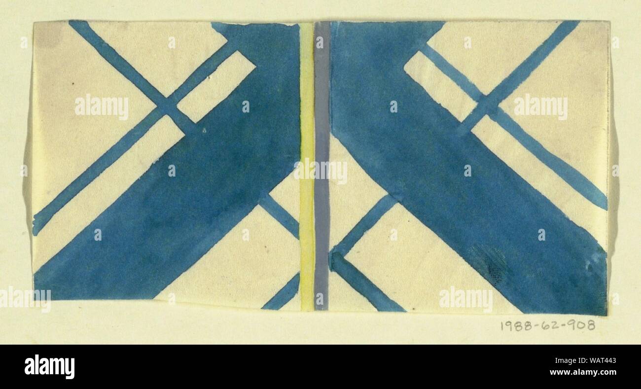 Drawing, Textile Design- Archibald, 1913–17 Stock Photo - Alamy