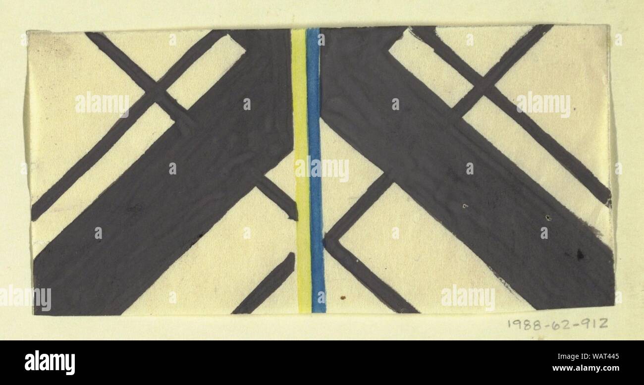 Drawing, Textile Design- Archibald, 1913–17 Stock Photo - Alamy