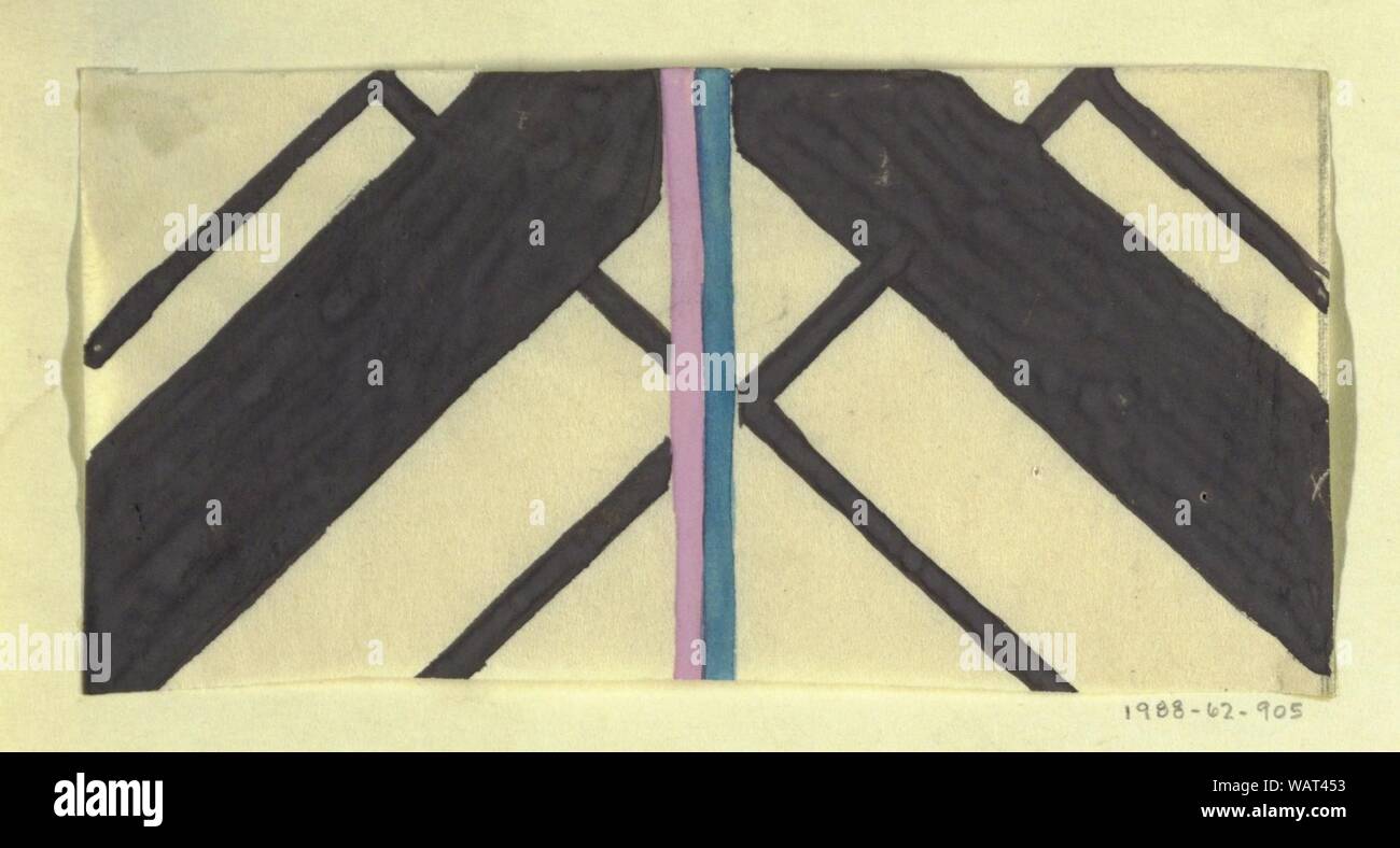 Drawing, Textile Design- Archibald, 1913–17 Stock Photo - Alamy