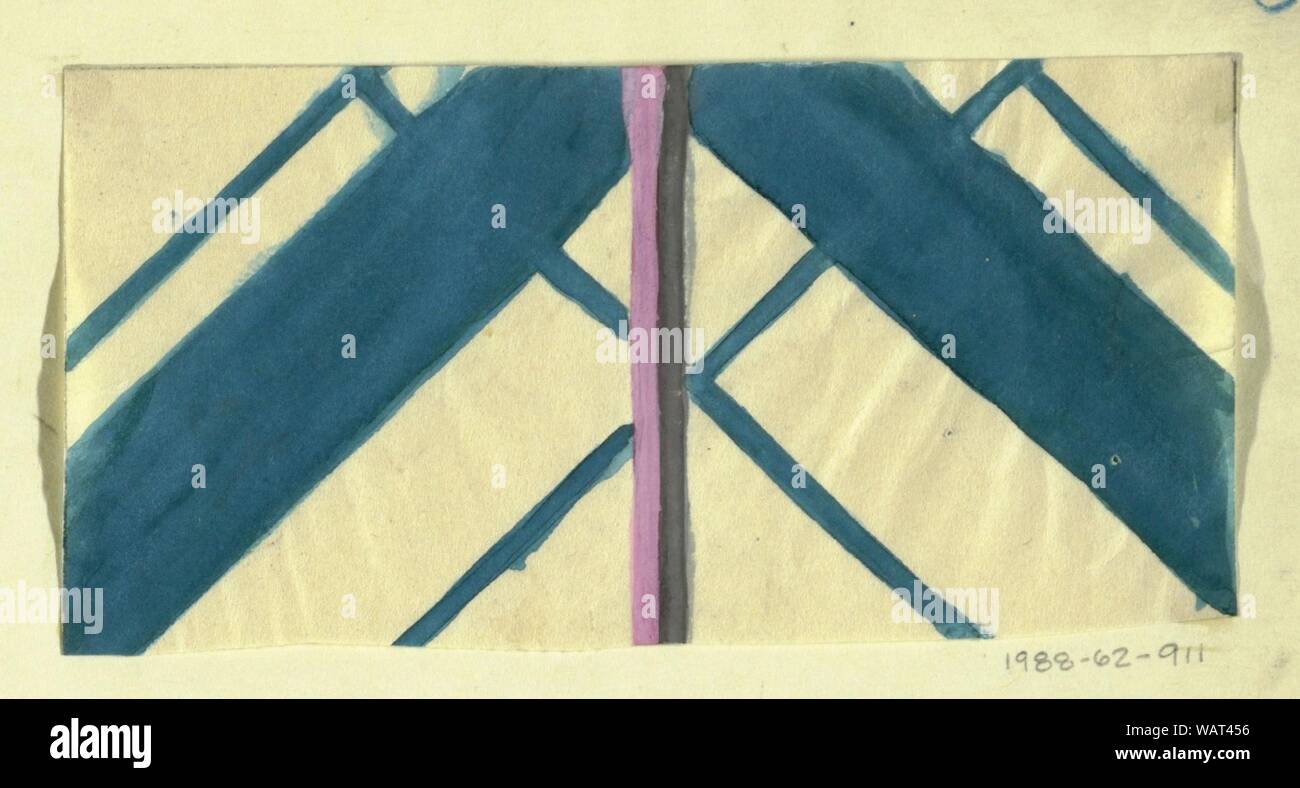 Drawing, Textile Design- Archibald, 1913–17 Stock Photo - Alamy