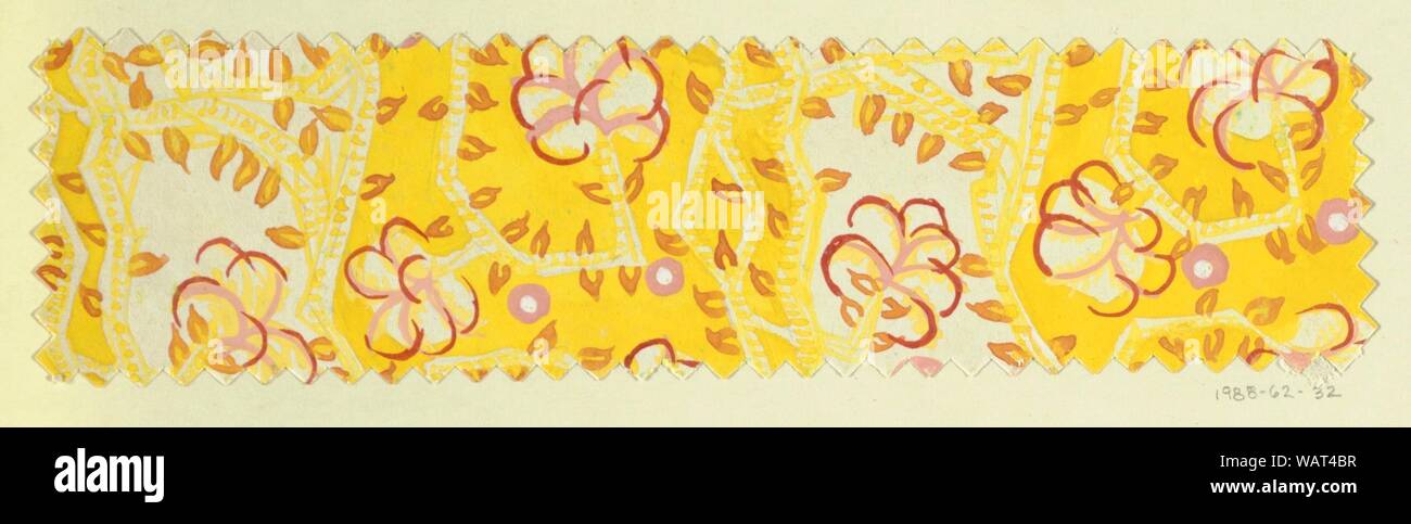 Drawing, Textile Design- Diskus (Discus), 1911–14 Stock Photo - Alamy