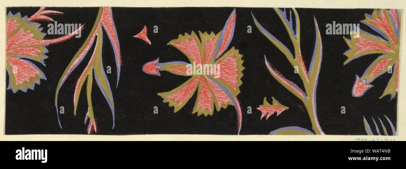 Drawing, Textile Design- Harlem, 1916–1918 Stock Photo - Alamy