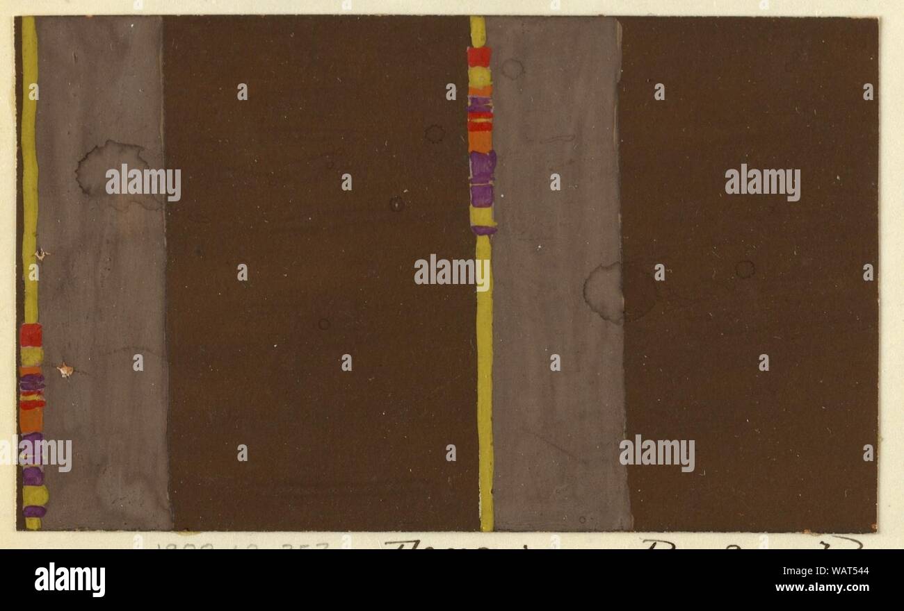 Drawing, Textile Design- Prolog (Prologue), 1922 Stock Photo - Alamy