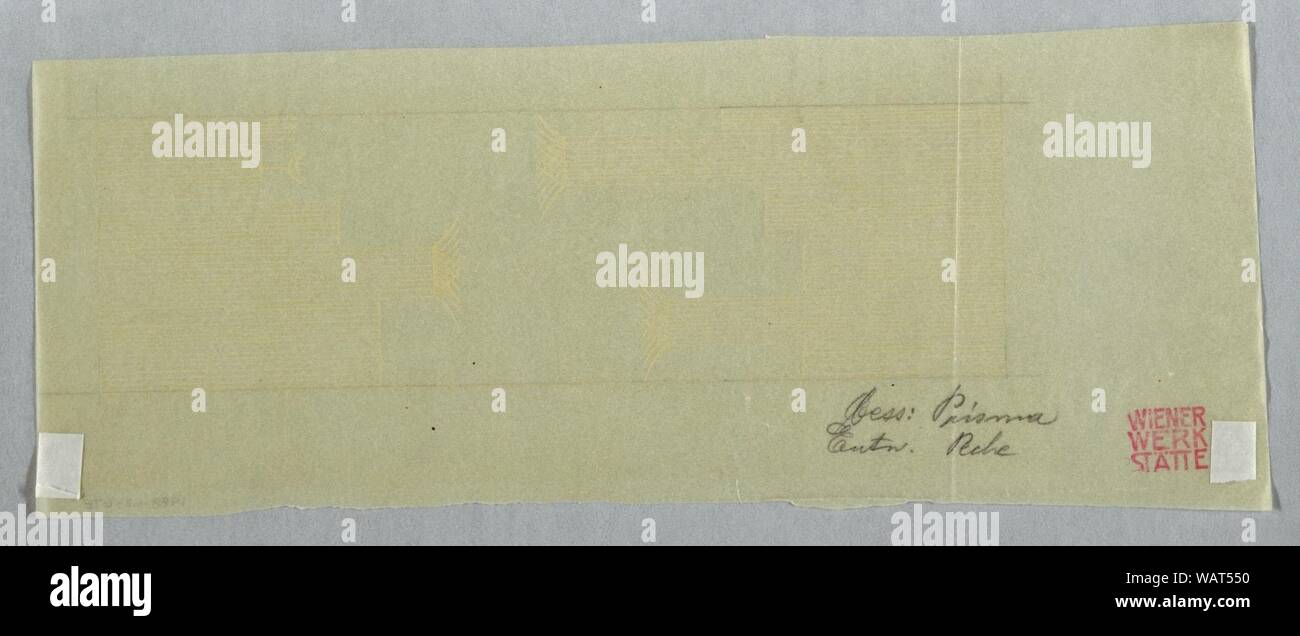 Drawing, Textile Design- Prisma, 1922 Stock Photo - Alamy
