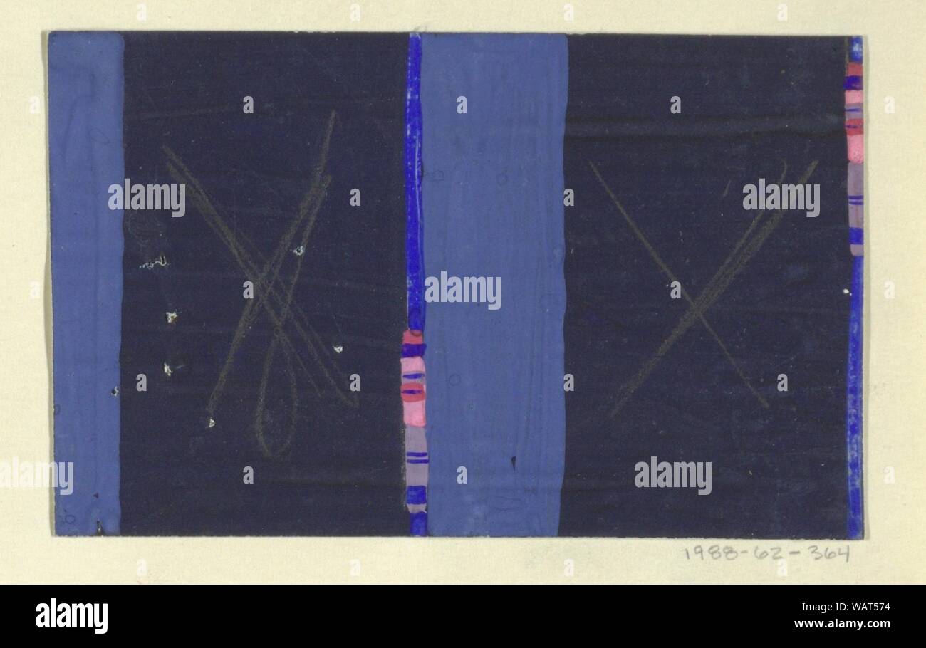 Drawing, Textile Design- Prolog (Prologue), 1922 Stock Photo - Alamy