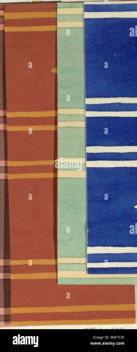 Drawing, Textile Design- Rhombus, 1910–12 Stock Photo - Alamy