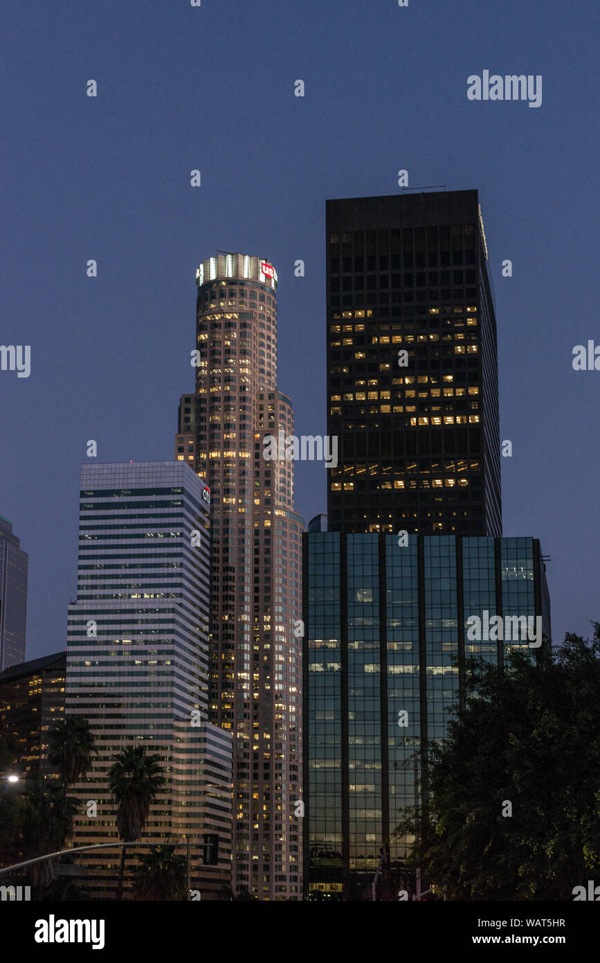 Dusk shot central los hi-res stock photography and images - Alamy