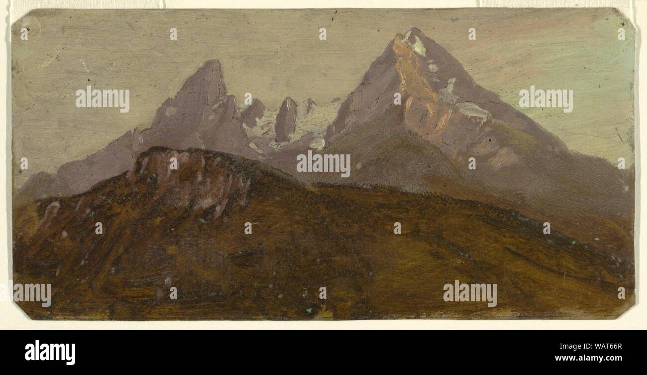Drawing, The Watzmann, Berchtesgaden, Bavaria, 1868 Stock Photo - Alamy Drawing, The Watzmann, Berchtesgaden, Bavaria, 1868 Stock Photo - Alamy
