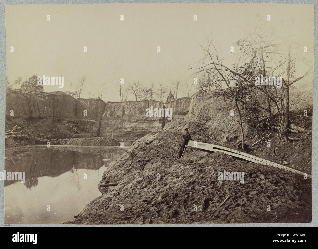 Dutch Gap Canal, James River, Va., November, 1864 Stock Photo - Alamy