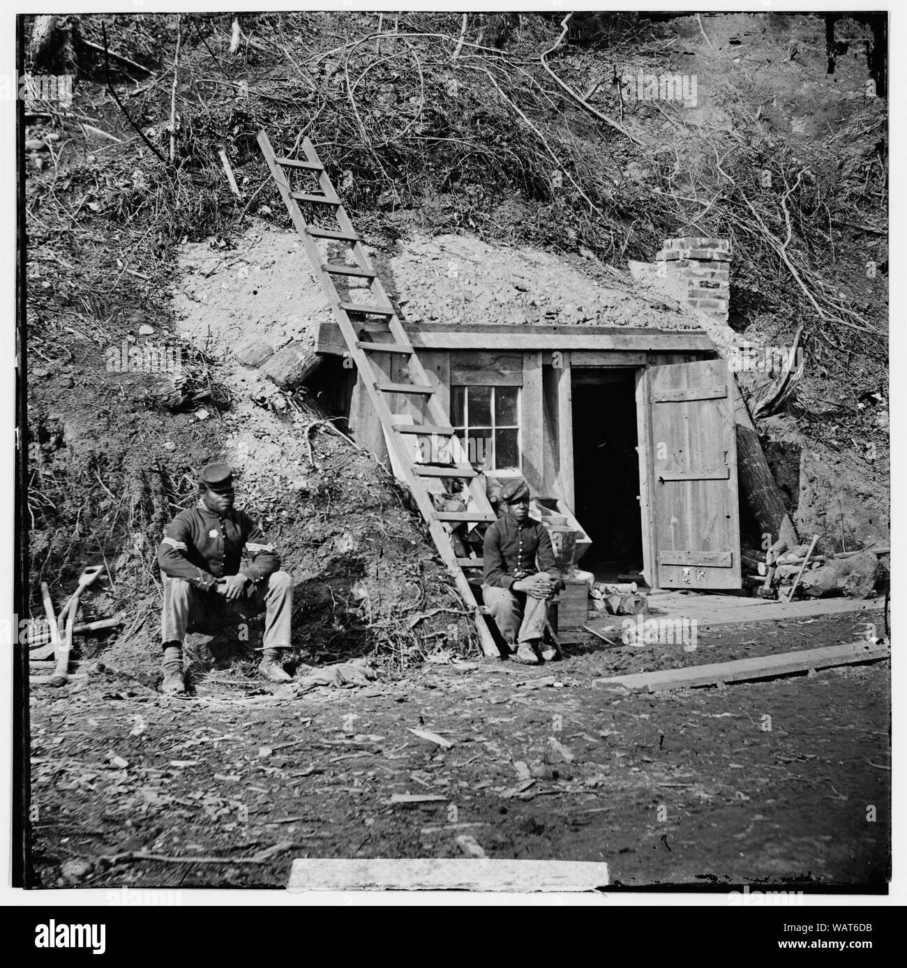 Dutch Gap, Va. Bomb-proof quarters of Major Strong Abstract: Selected ...