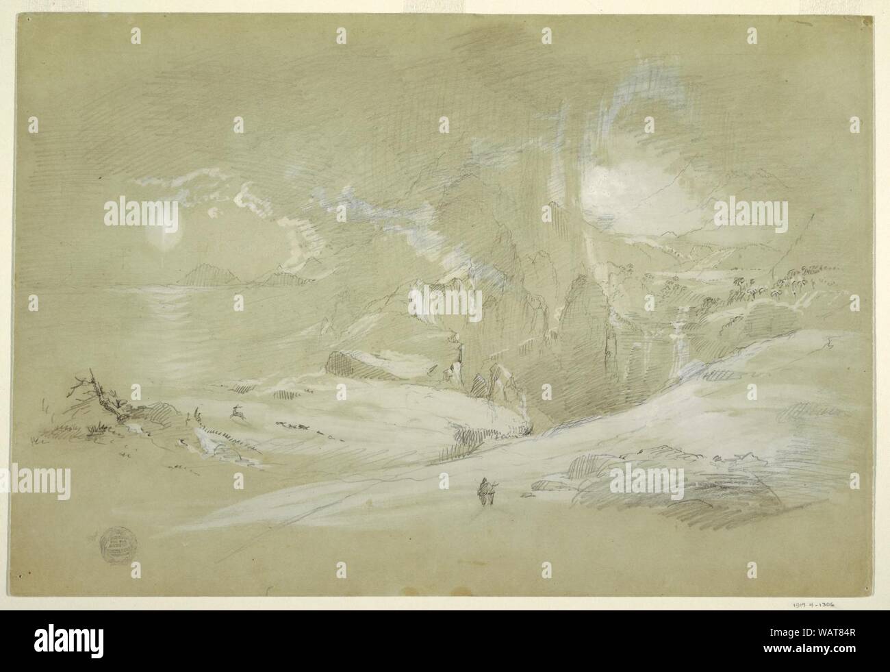 Drawing, Vision of the Cross, Landscape with a Phenomenon, September ...