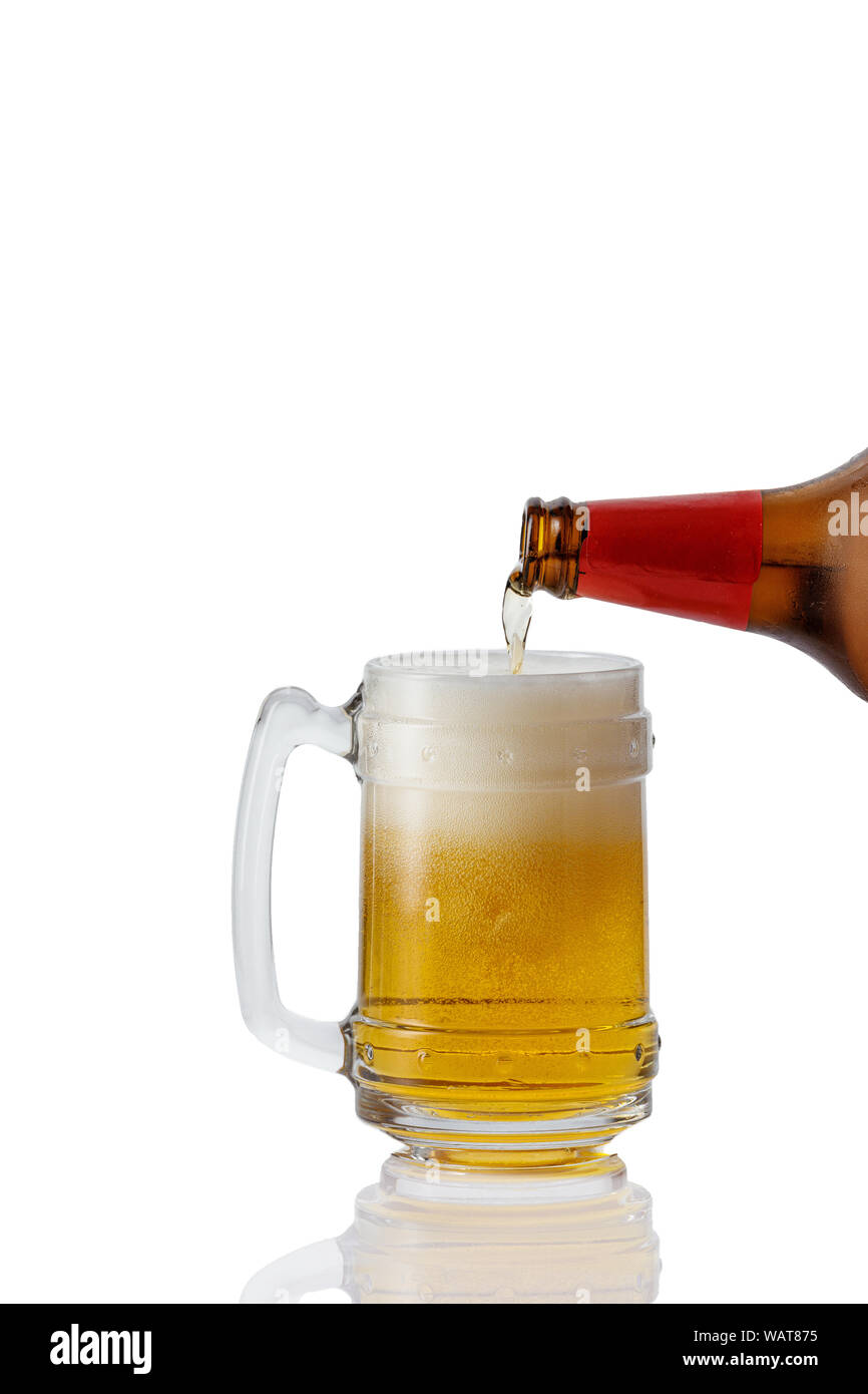 Pouring Beer Pitcher