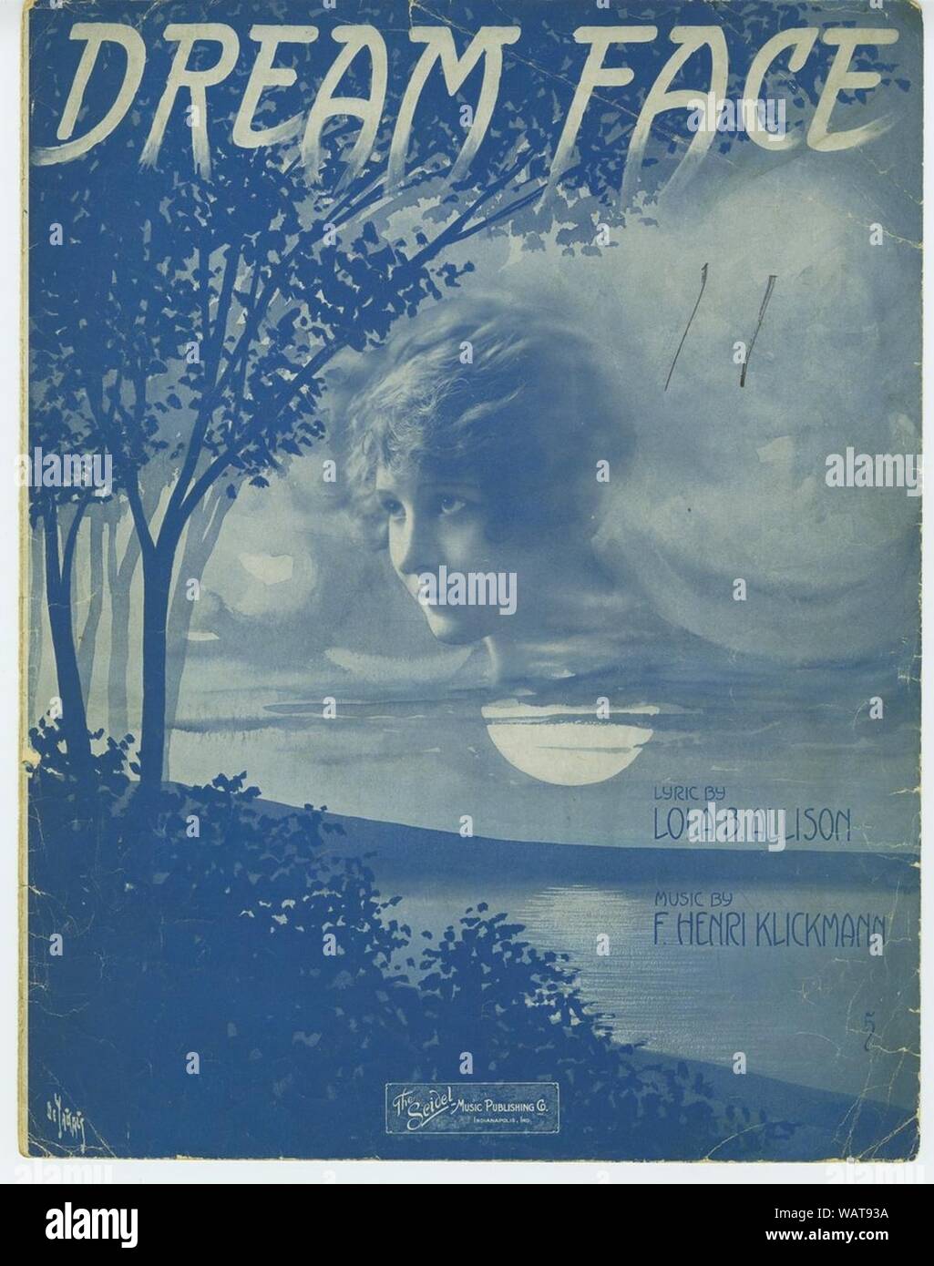 Dream face 1905 Stock Photo - Alamy