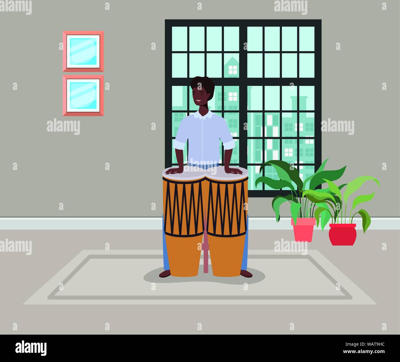 Bongos and boy hi-res stock photography and images - Alamy