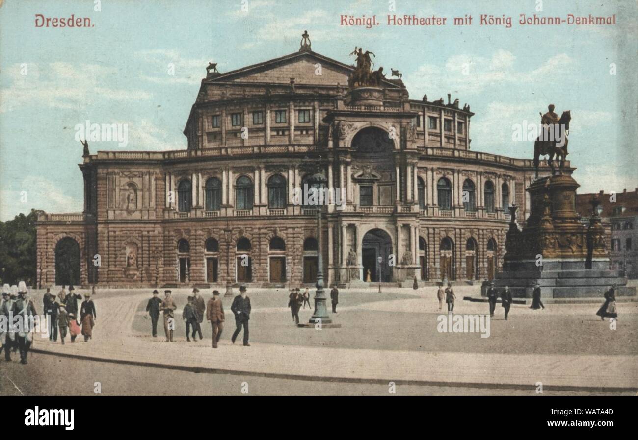 Dresden 1900 hi-res stock photography and images - Alamy