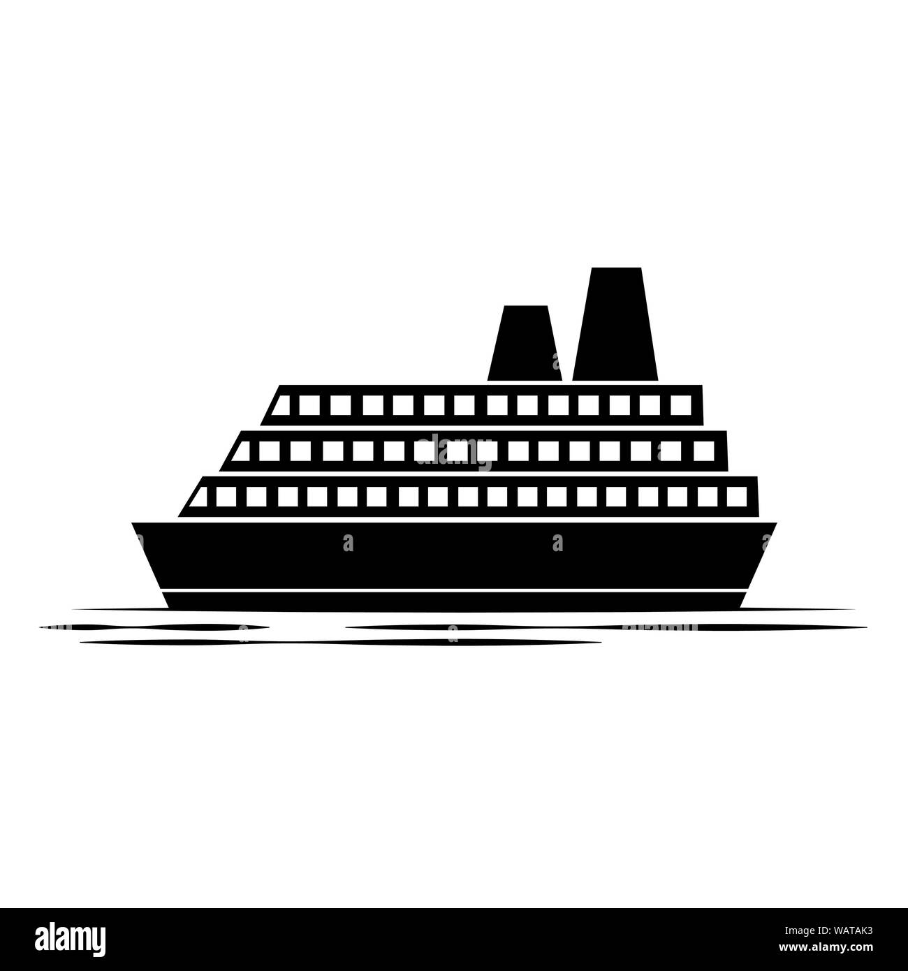 Speedboat front Stock Vector Images - Alamy