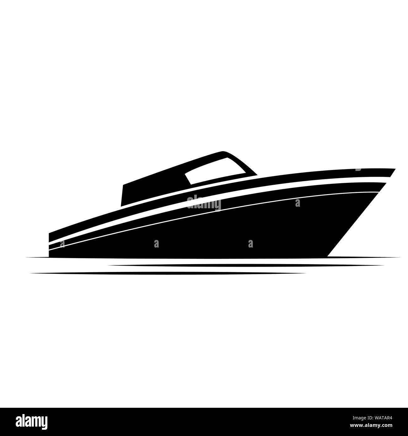 Front view of a boat Stock Vector Image & Art - Alamy