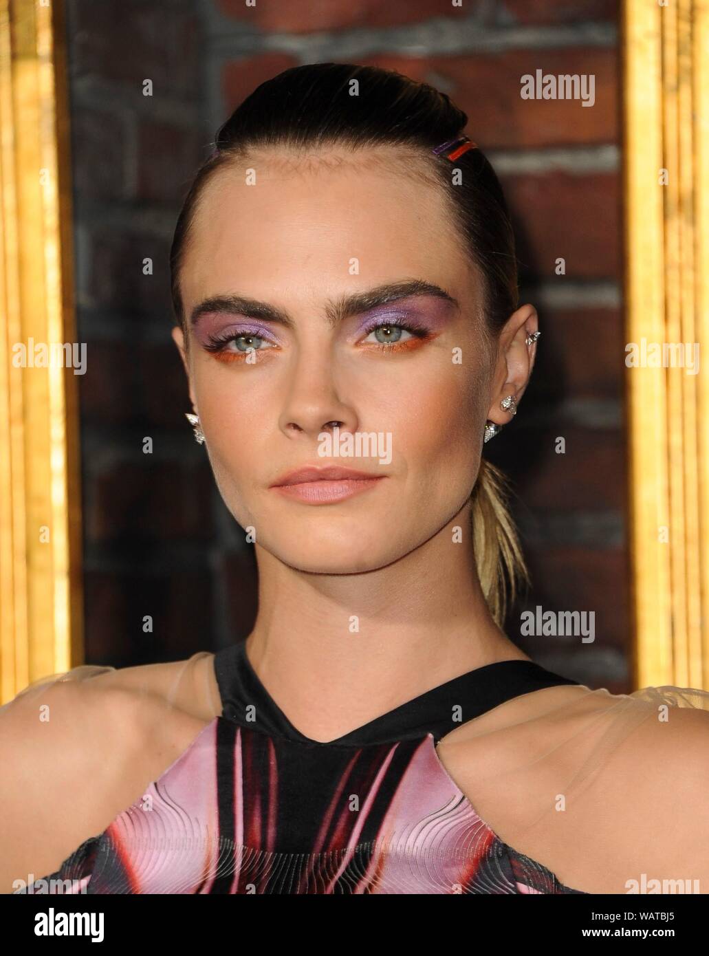 Los Angeles, CA. 21st Aug, 2019. Cara Delevingne at arrivals for ...